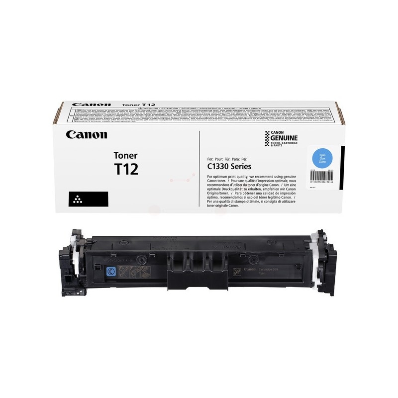 Canon T12 (5097C006AA) Mavi Orjinal Toner - C1333iF / C1333P Canon ...