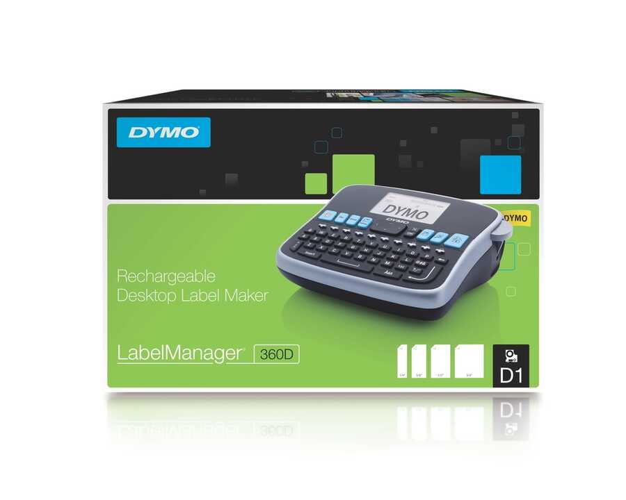 Dymo LM 360D Masaüstü Etiket Makinesi Şarj Edilebilir (T16379) Etiket ...