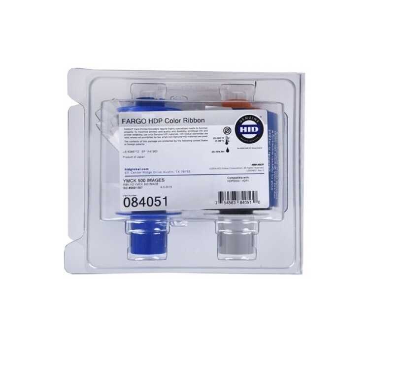 Fargo HDP Renkli Ribon YMCK HDP5000 - 084051 (T16047) Fargo Şerit Fargo ...