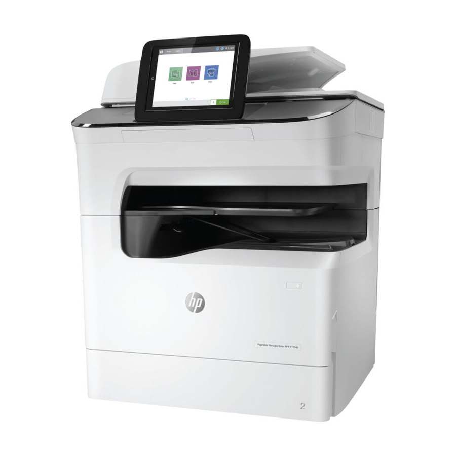 HP PageWide Managed Color MFP P77940 Renkli Çok Fonksiyonlu Lazer ...