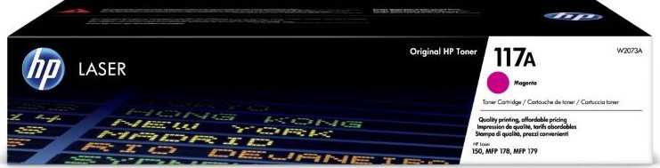 HP W2073A (117A) Kırmızı Orjinal Toner - Laserjet MFP 178nw / 179nw ...