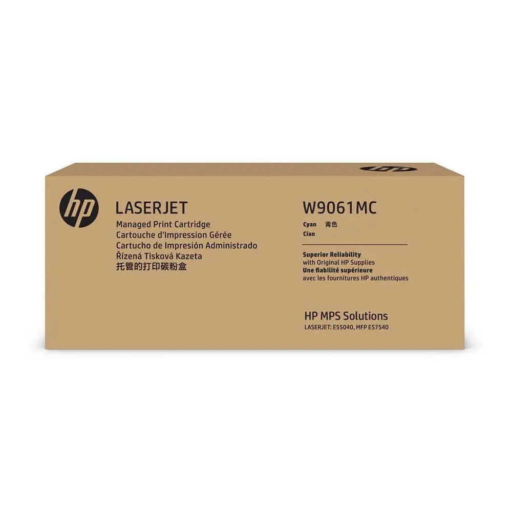 HP W9061MC Mavi Orjinal Toner - E55040dw / MFP E57540dn (T16632) HP ...
