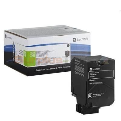 LEXMARK 74C5HK0 SİYAH ORJİNAL TONER Yüksek Kapasite CS720 / CS725 ...