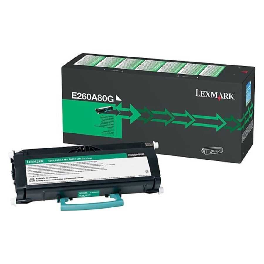 Lexmark E260A80G Siyah Orjinal Toner - E260 / E360 (T15924) Lexmark ...