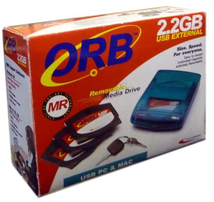 Orb 2.2 GB External Hard Disc Drive Formatted Disk (Harici Harddisk ...