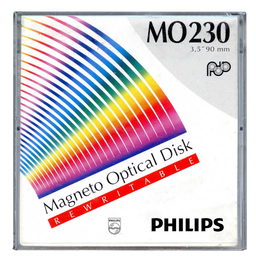 Philips 230MB Manyetik Optik Disk Data Kartuş PHILIPS A Grade