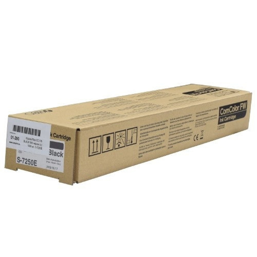 Riso S-7250E Siyah Orjinal Mürekkep - FW1230 / FW5000 Riso Toner RISO A ...